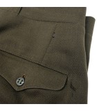Pantalon Officier US "Chocolat" OD51 - 9 Nov 1942 - Taille 33R