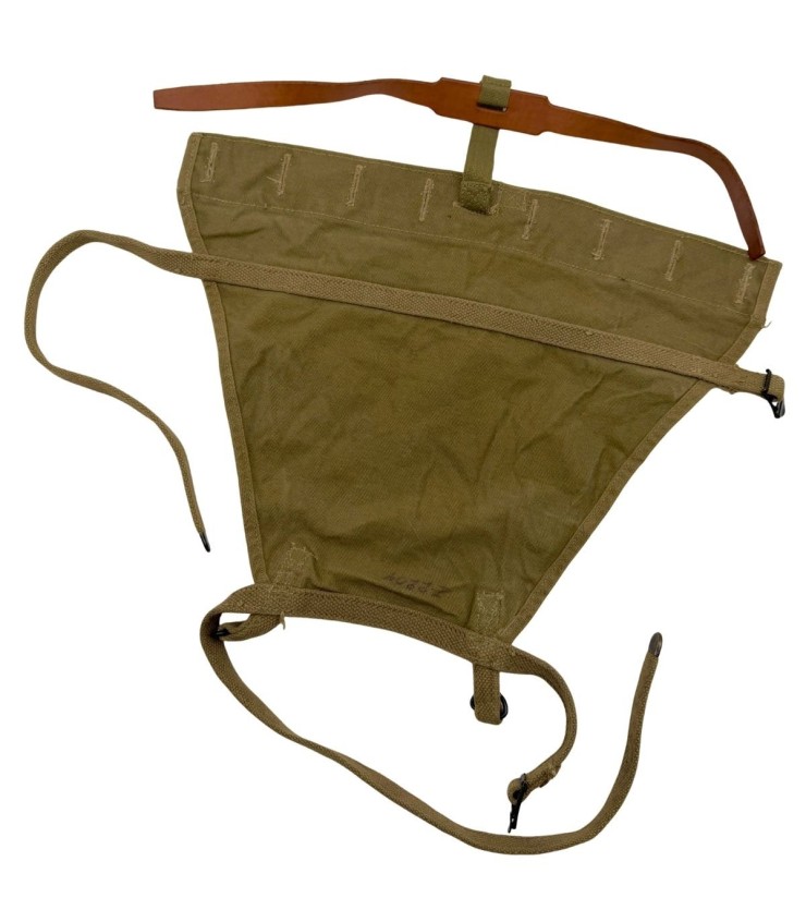 Pack Carrier US 1941 Globe Sales & Mfg Co - Sangle Cuir - WWII