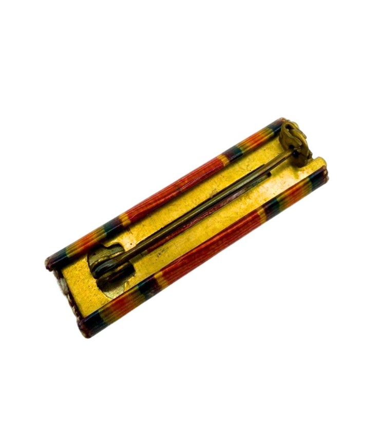 Ruban Médaille de la Victoire US WWII - Pinback Original